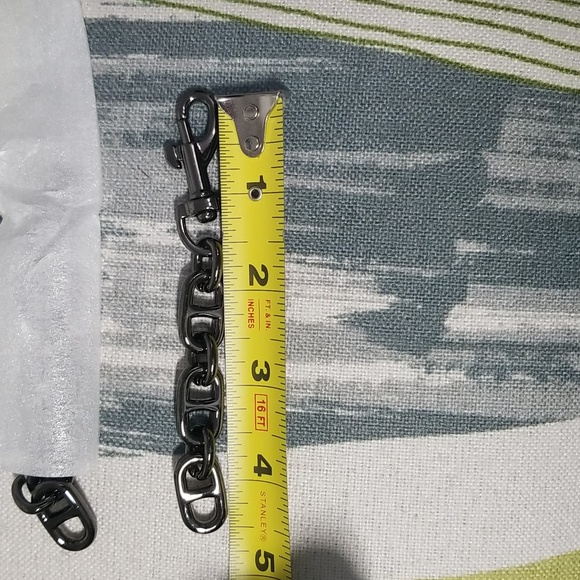 Bags | Nwot Purse Chain Strap Extender X 2 Gunmetal Colour Great For ...